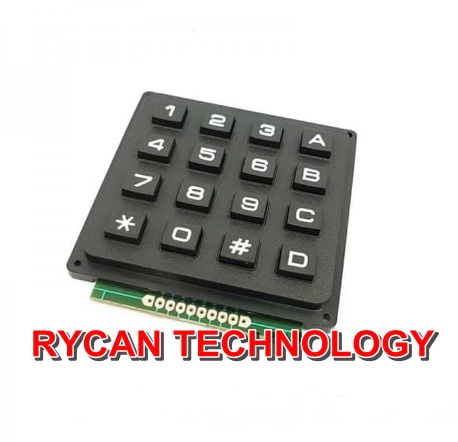 KEYPAD 4x4 MATRIX ARDUINO TIMBUL - rycantechnology.com