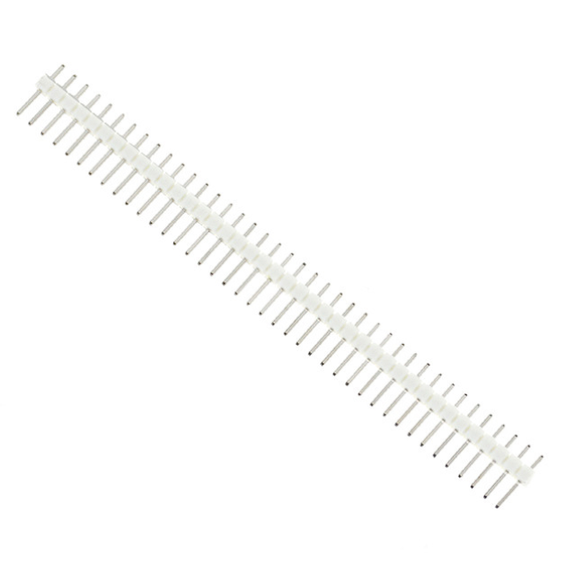 Pin Header Male 1x40 Blue Single Row 2.54mm white Putih ...