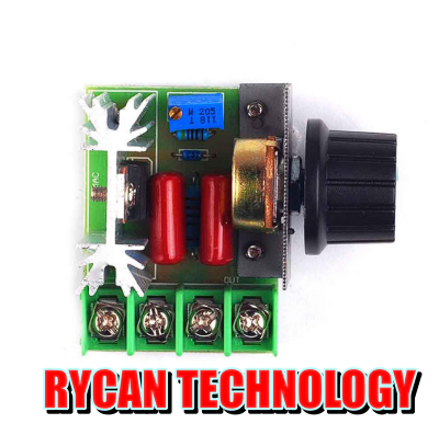 DIMMER AC MOTOR DAN LAMPU 220V 2000W SCR - rycantechnology.com