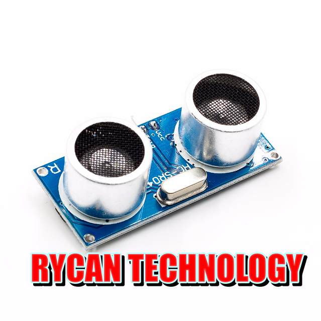 Sensor Ultrasonik SR04 HC-SR04 jarak ultrasonic - rycantechnology.com