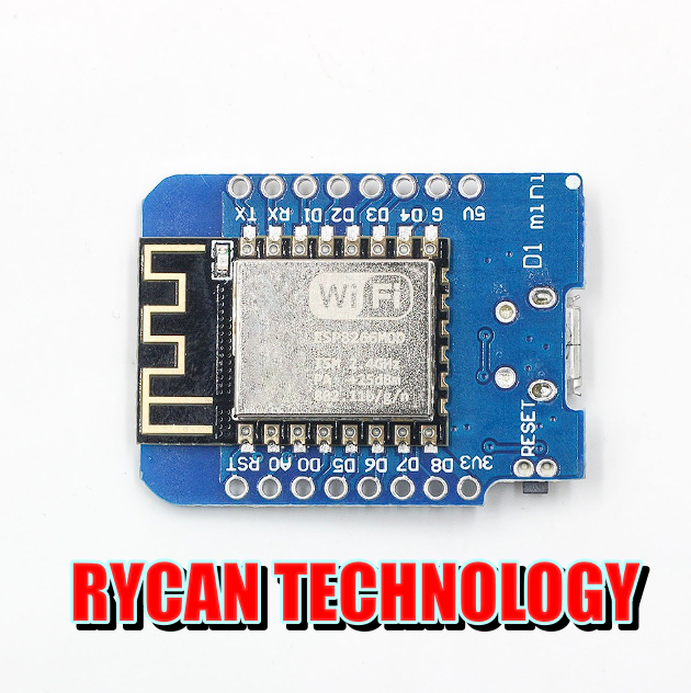 Wemos D1 mini Nodemcu lua wifi iot esp Tipe C - rycantechnology.com Wemos D1 mini Nodemcu lua wifi iot esp Tipe C - rycantechnology.com