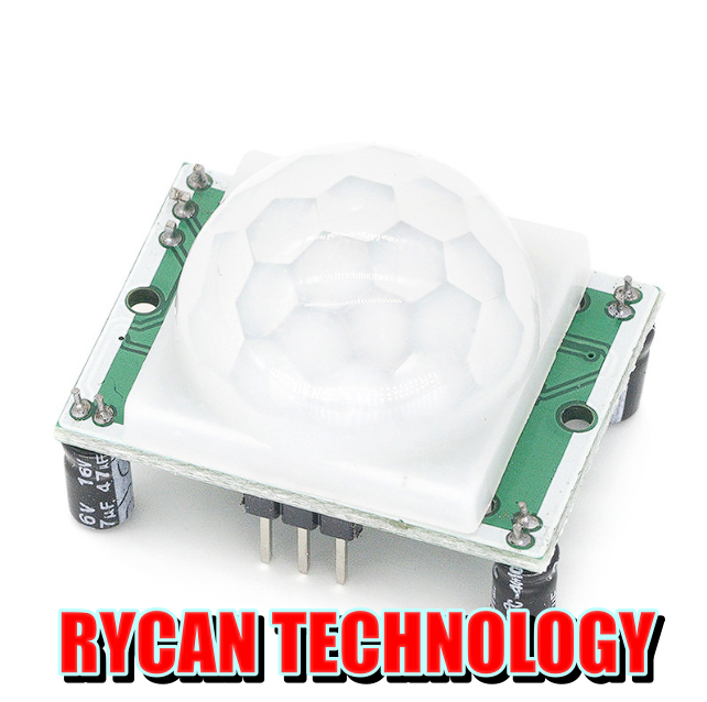 PIR SR501 HCSR501 Sensor Modul Sensor Gerak Infrared Arduino ...