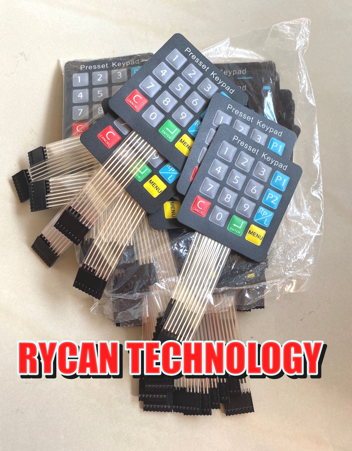 Keypad 4x4 membrane asli pertamini pom mini original - rycantechnology.com