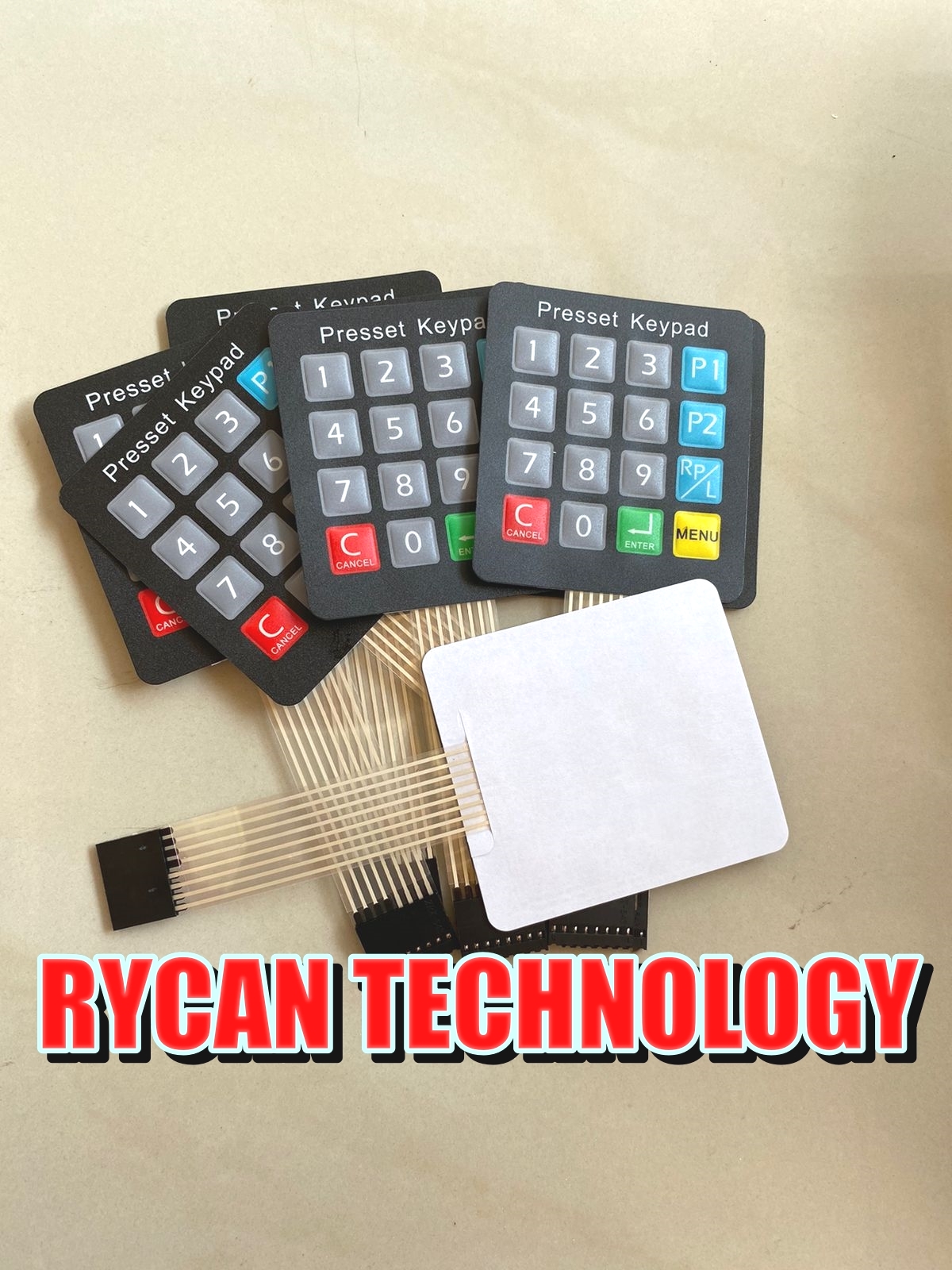 Keypad 4x4 membrane asli pertamini pom mini original - rycantechnology.com