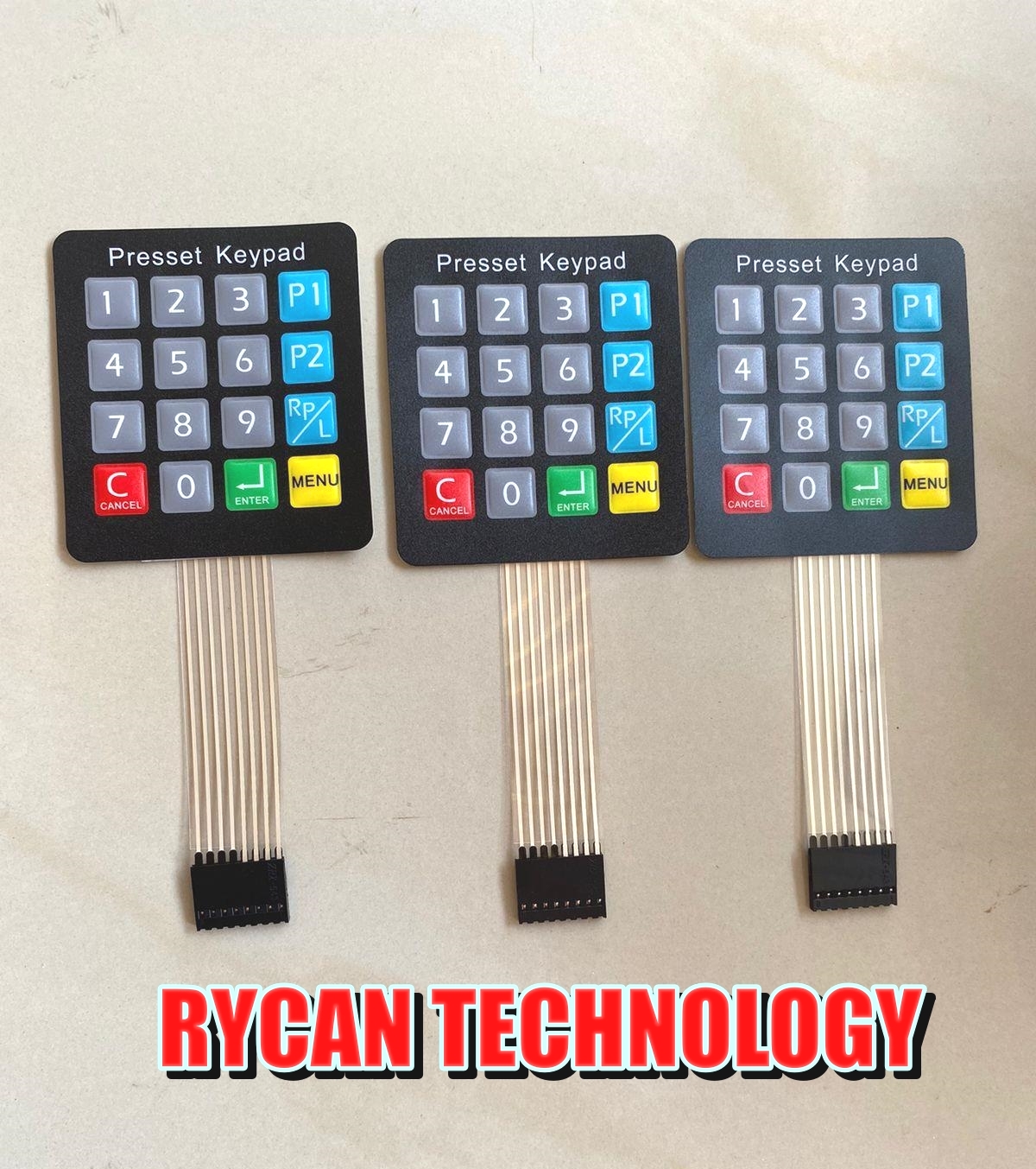 Keypad 4x4 membrane asli pertamini pom mini original - rycantechnology.com